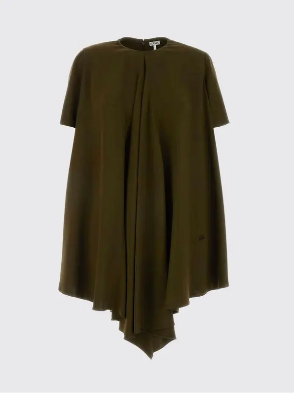 Loewe Balmain Lurex Tweed Skirt - Brown