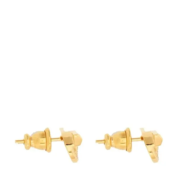FERRAGAMO Gancini Crystal Earrings