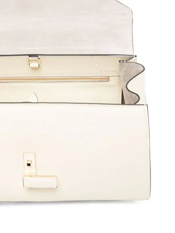 VALEXTRA Iside Editor Leather Tote Bag - Multicolor