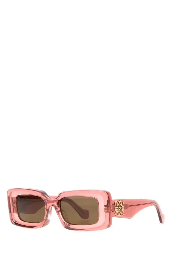 Loewe Dark Pink Acetate Sunglasses