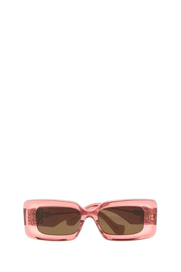 Loewe Dark Pink Acetate Sunglasses