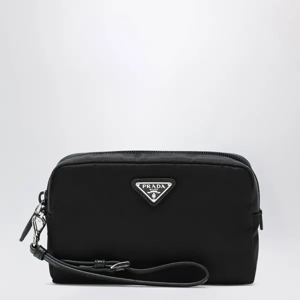 Prada Roof Rack In Re-nylon - Black