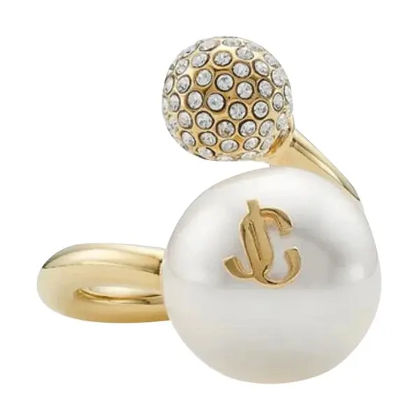 JIMMY CHOO Auri Ring - Gold