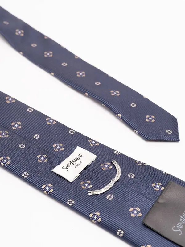 Saint Laurent Silk Tie - Multicolor