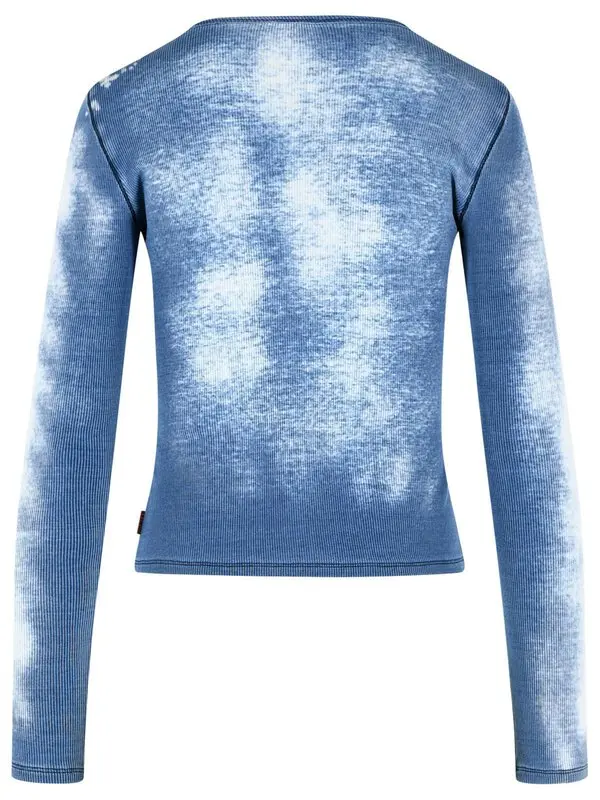 DIESEL® Gabriel Light Stretch Cotton T-shirt - Blue
