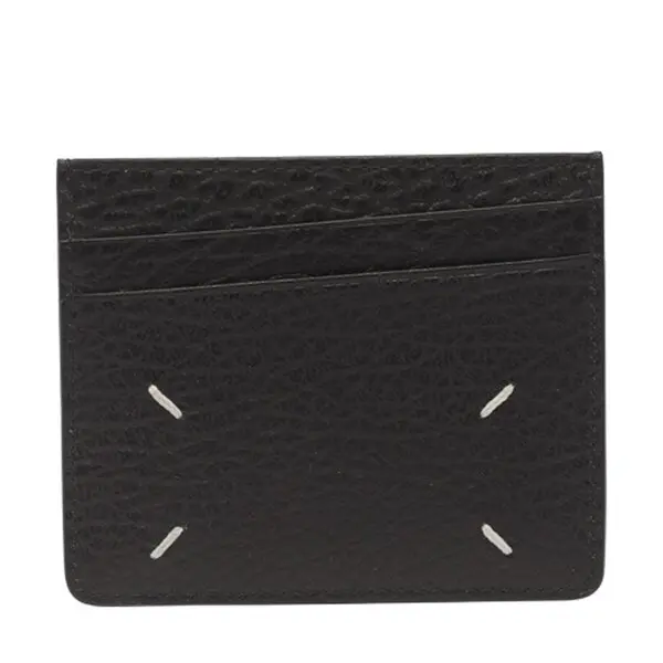 MAISON MARGIELA Logo Card Holder - Black