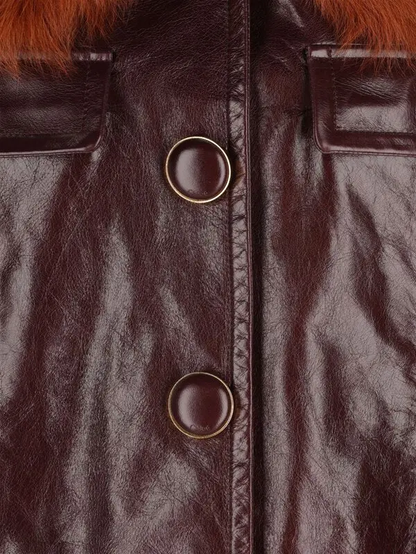 Chloé Leather & Furs Jacket