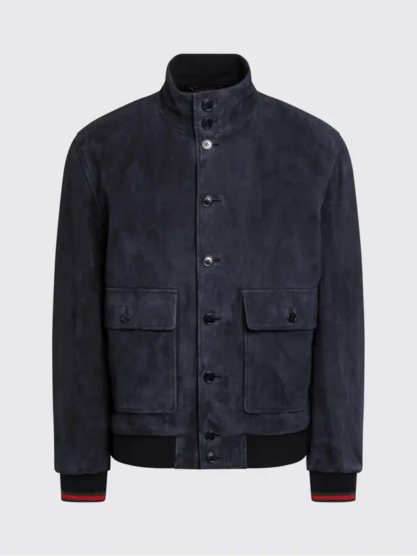 Gucci Suede Bomber Jacket