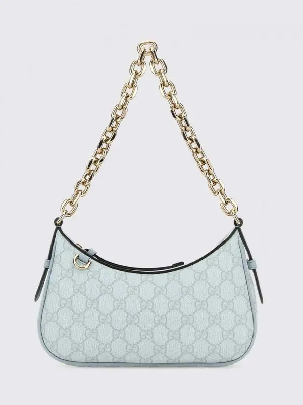 Gucci Gg Supreme Shoulder Bag - Blue