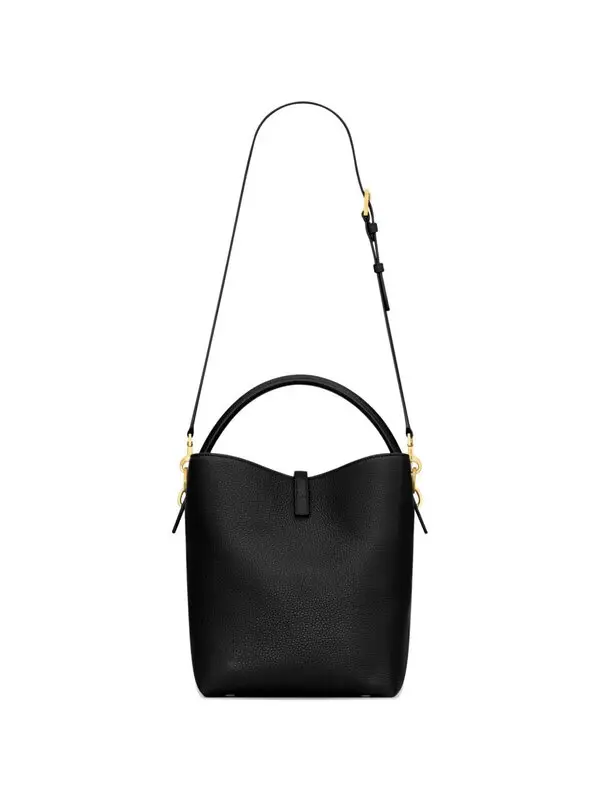 Saint Laurent Le 37 Medium Leather Bucket Bag