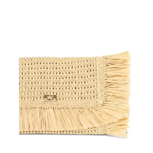 ANYA HINDMARCH Neutrals Clutch Bags - Cream