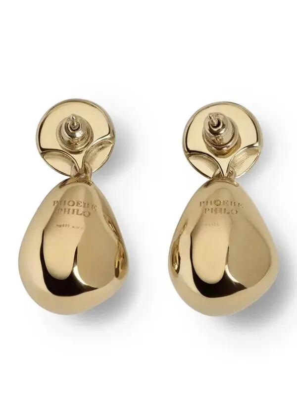 Phoebe Philo Double Ball Earrings