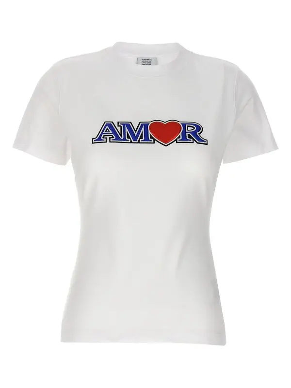Vetements Amor T-shirt - White