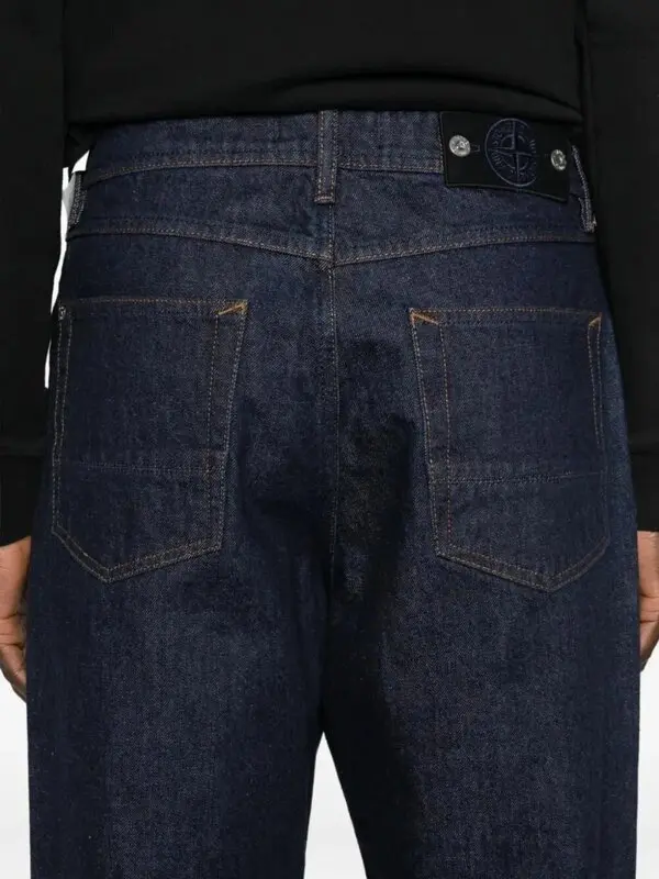 Stone Island Indigo Denim-rinsed` Jeans