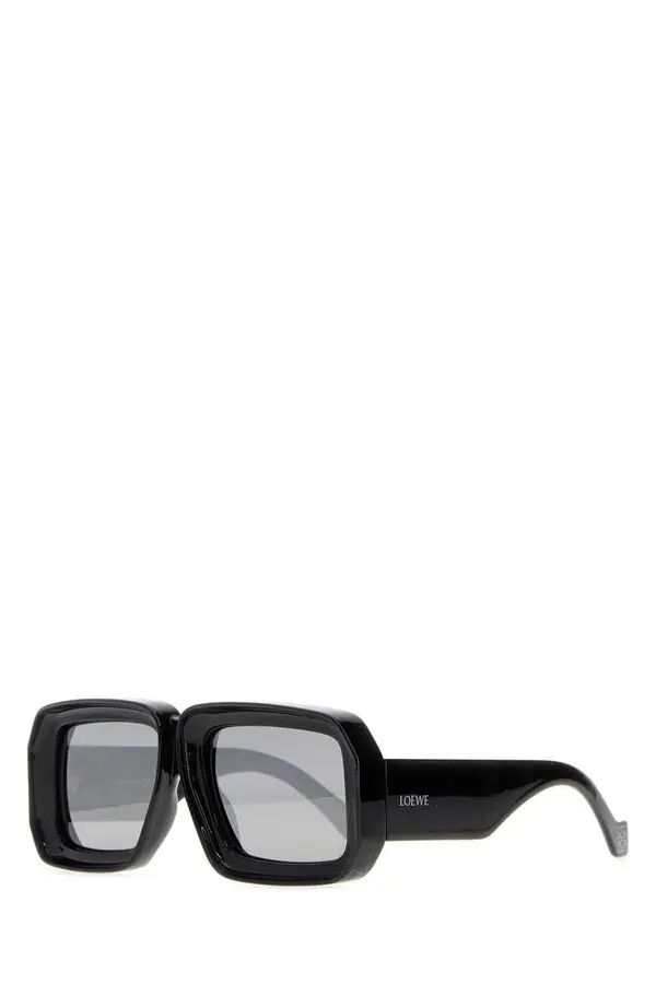 Loewe Black Acetate Sunglasses - Multicolor