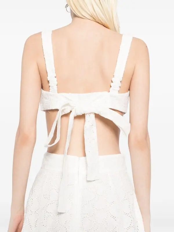 Zimmermann Crush Cotton Bralette