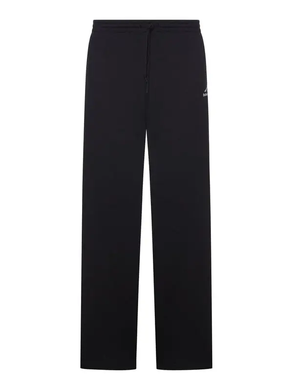 Balenciaga Bodies Baggy Jogging Pants In Dry Fleece - Black