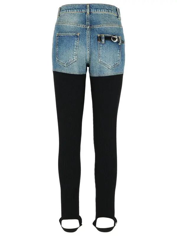 Coperni Two-tone Organic Cotton Pantaloe