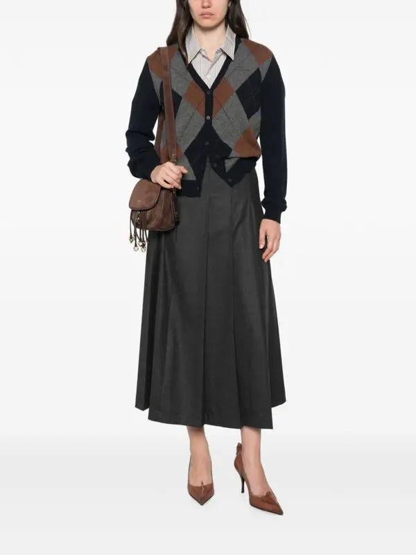 Prada Cashmere Cardigan - Multicolor