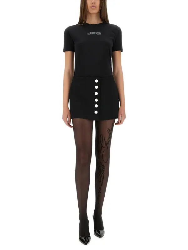 JEAN PAUL GAULTIER Logo Print T-shirt