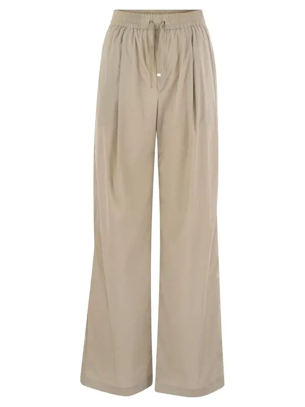 Herno Stretch Nylon Trousers - Cream