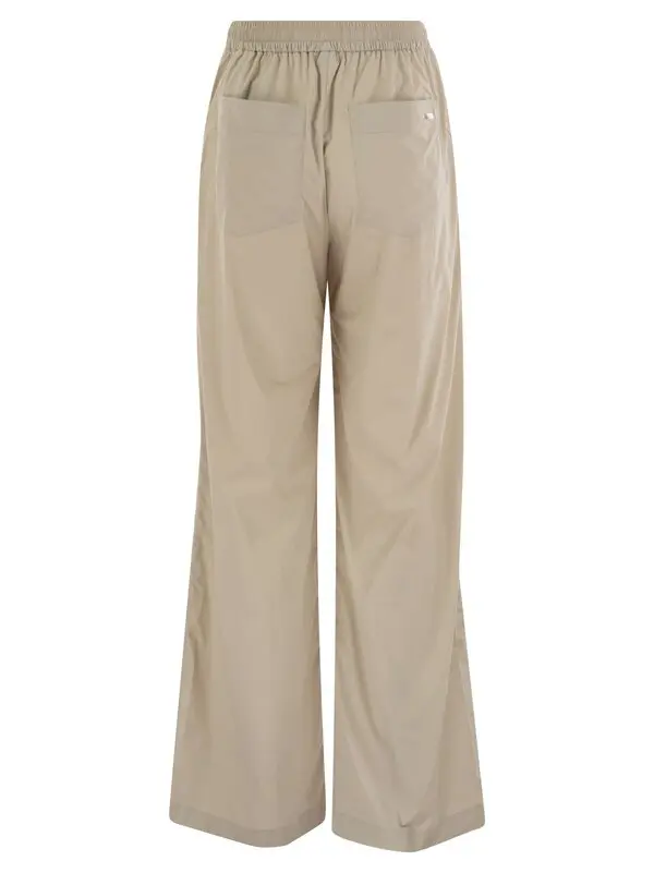 Herno Stretch Nylon Trousers - Cream