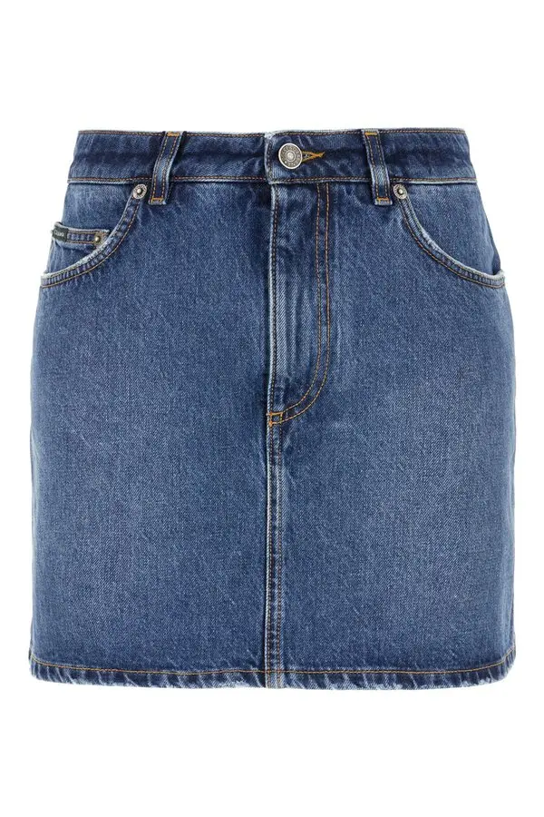 Dolce & Gabbana Denim Skirt - Multicolor