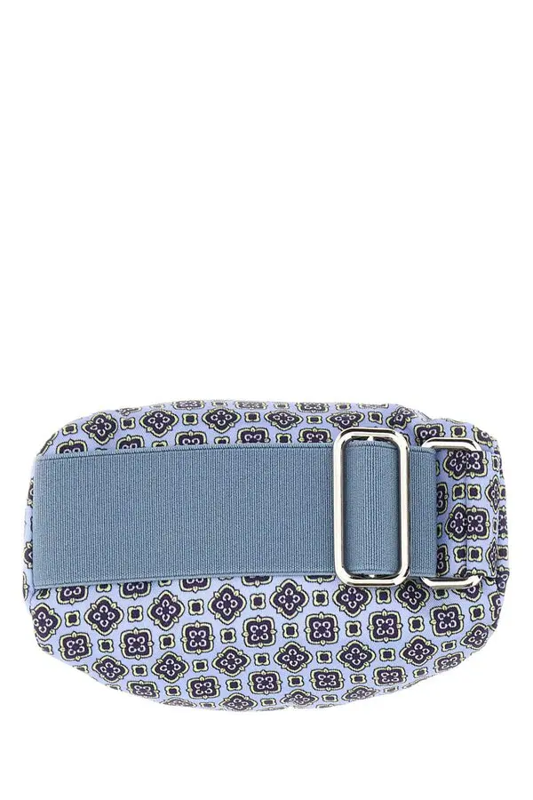 Prada Printed Nylon Wrist Pouch - Multicolor