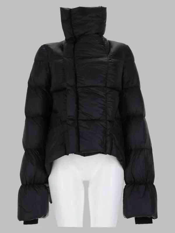 Rick Owens Padded Nylon Jacket - Black