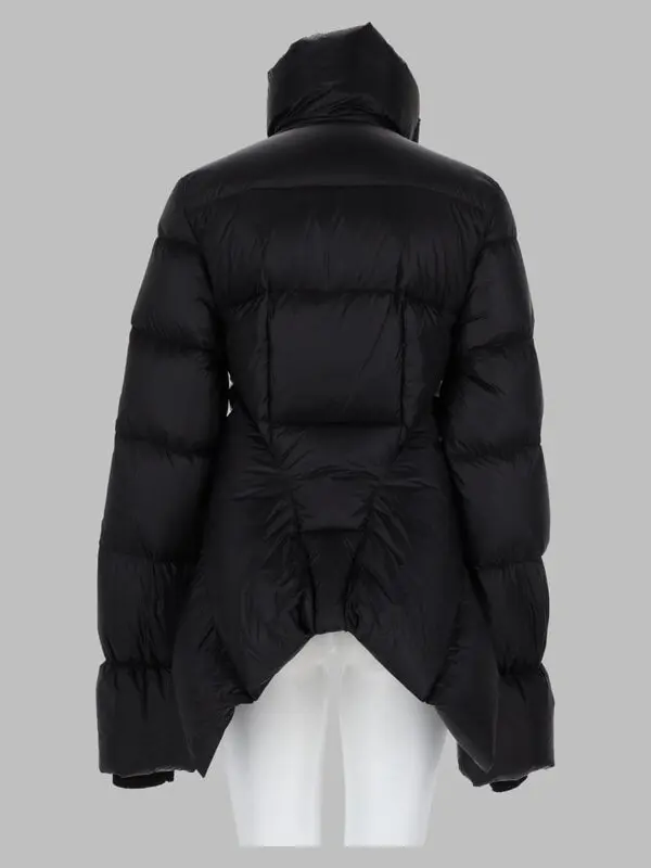 Rick Owens Padded Nylon Jacket - Black