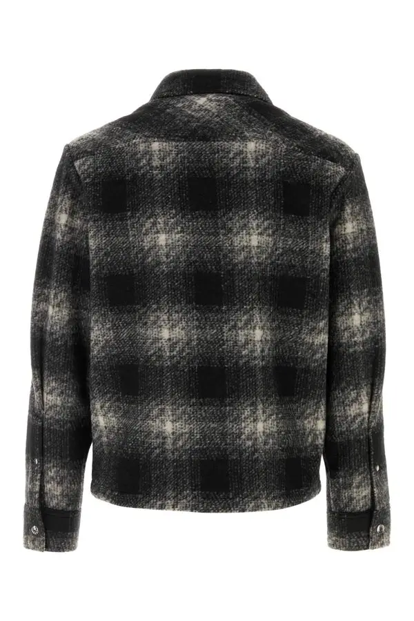 Moncler Embroidered Flannel Shirt - Multicolor