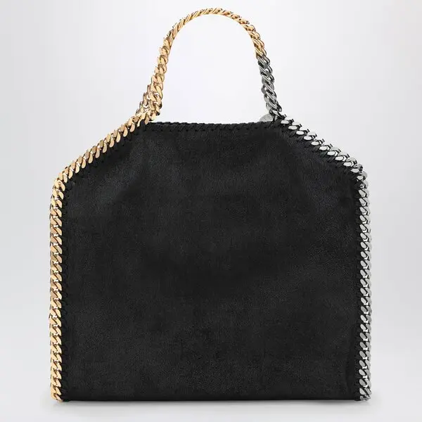 Stella McCartney Large Foldable Falabella Tote Bag - Black