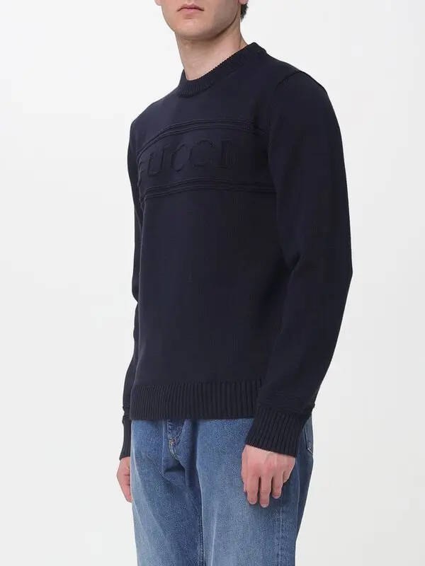 Gucci Cotton And Wool Crewneck Pullover