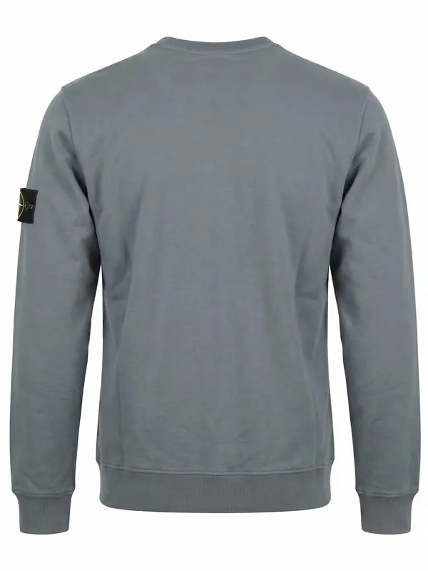 Stone Island Organic Cotton Fleece Sweatshirt