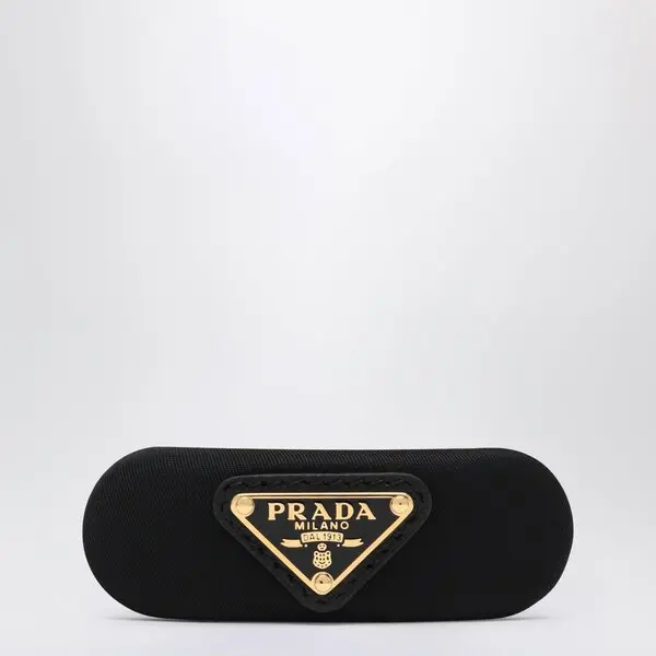 Prada Re-nylon Hair Clip - Black