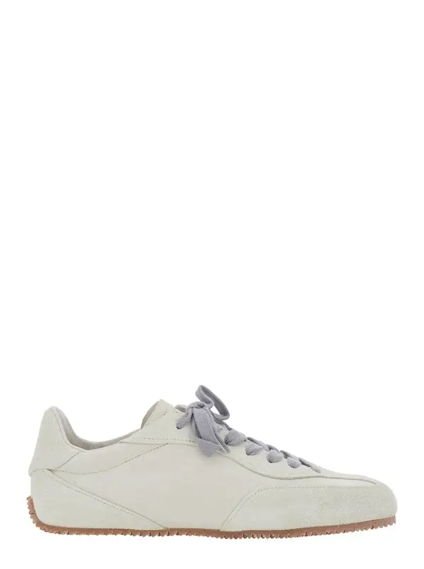 Axel Arigato Daze' White Low Top Sneakers With Contrasting Laces And Logo Patch On The Tongue In Leather For - Multicolor