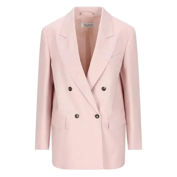 Max Mara Grey Jackets Blazers
