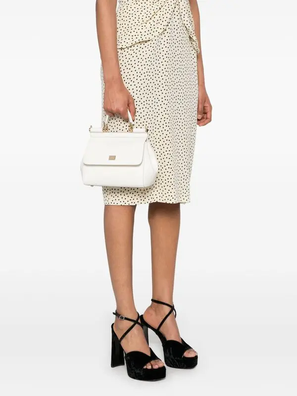 Dolce & Gabbana Sicily Medium Leather Handbag