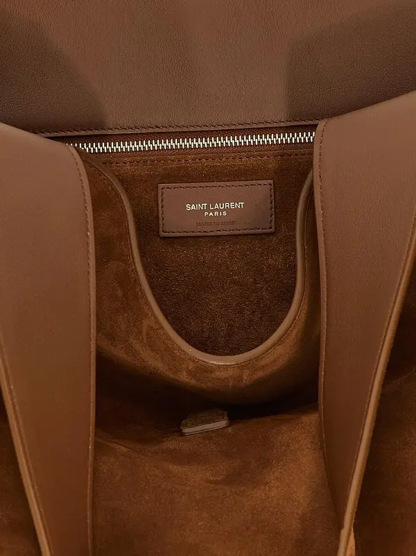 Saint Laurent Le 5 À 7 Bea' Shoulder Bag - Brown