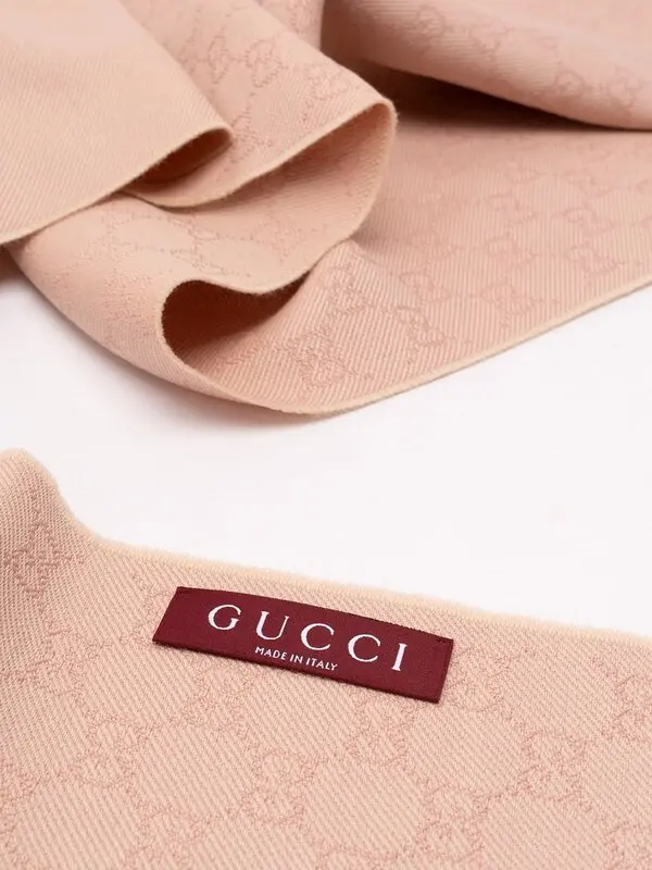 Gucci Gg Wool Scarf