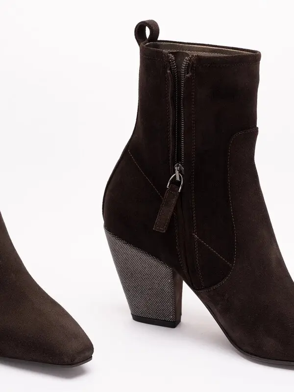 Brunello Cucinelli Ankle Boots With Heels