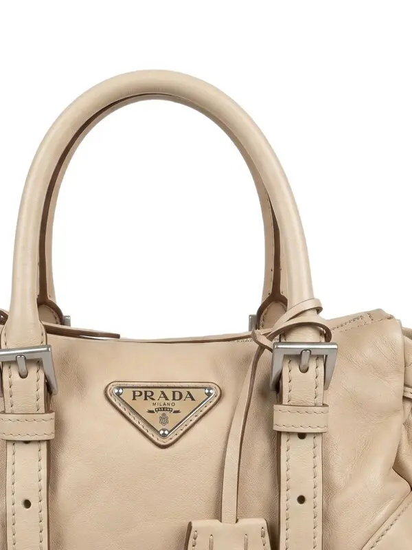 Prada Karin Small Leather Handbag - Multicolor