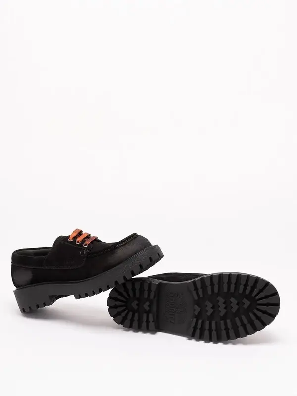 Prada Laced Suede Loafers