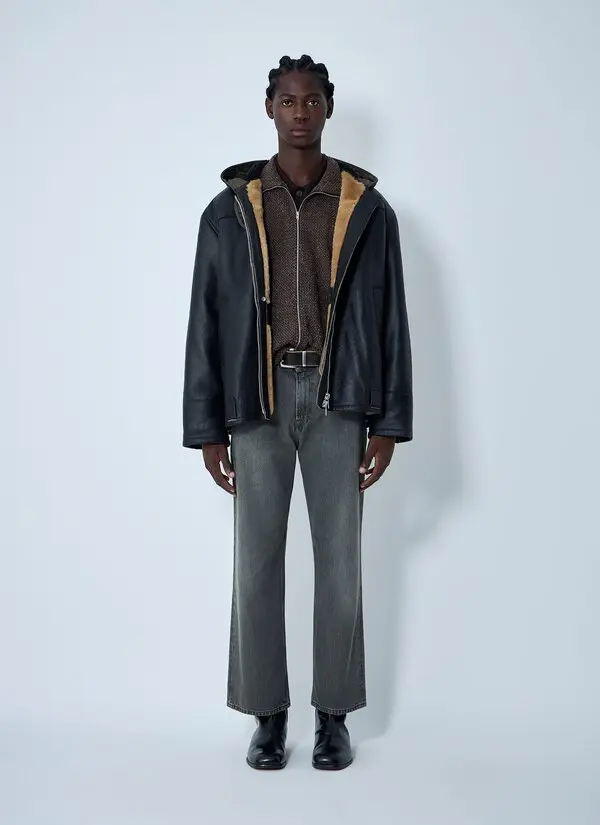 Our Legacy Leather Blizzard Jacket