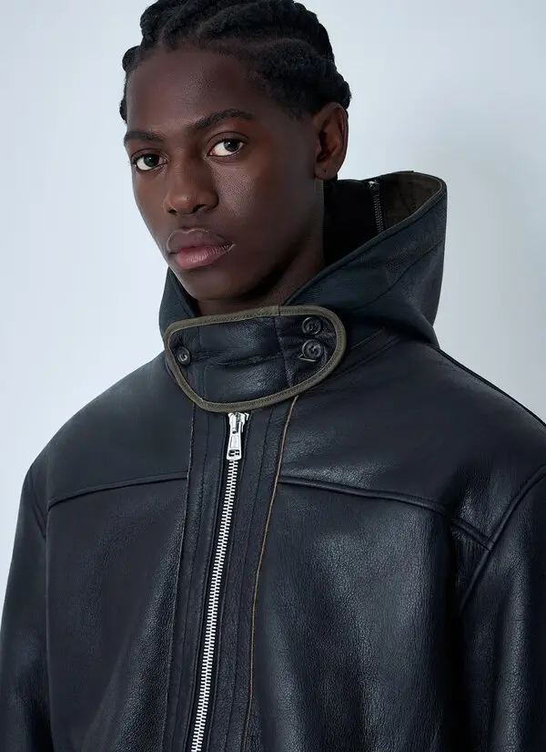Our Legacy Leather Blizzard Jacket