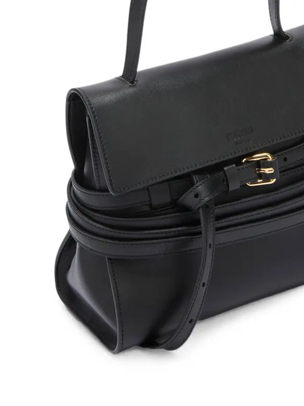 Moschino Leather Top Handle Bag - Multicolor