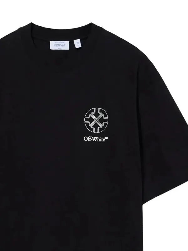 Off-White Offline Half Arrow Skate` T-shirt - Multicolor