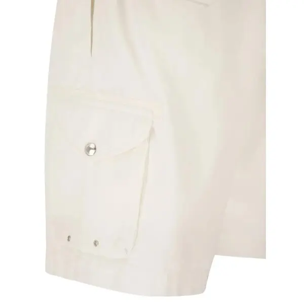 Brunello Cucinelli Neutrals Shorts Cargo Shorts - Cream