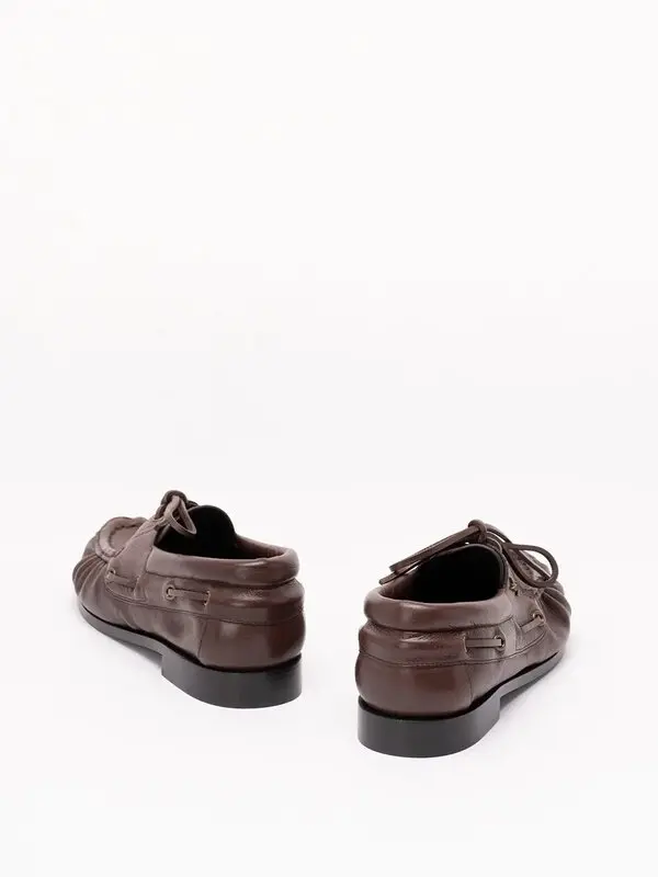 Saint Laurent Leather Mag Loafers