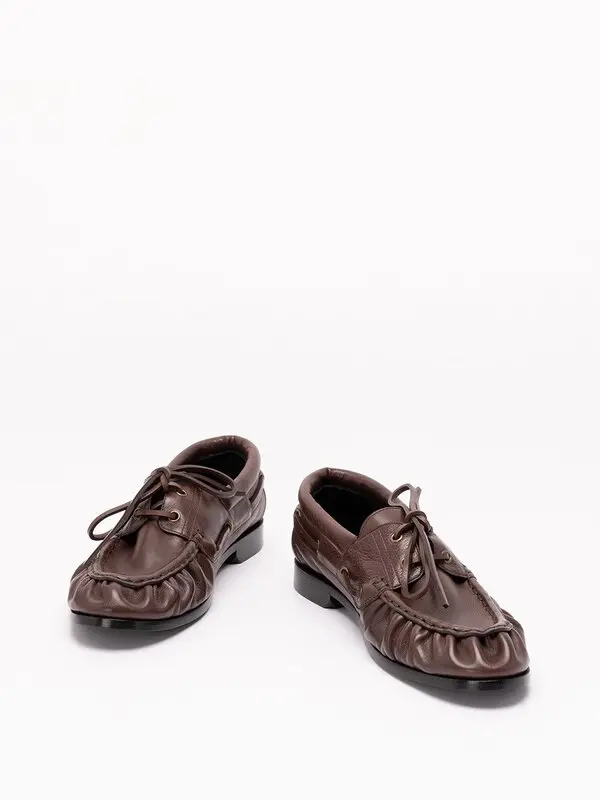 Saint Laurent Leather Mag Loafers - Multicolor